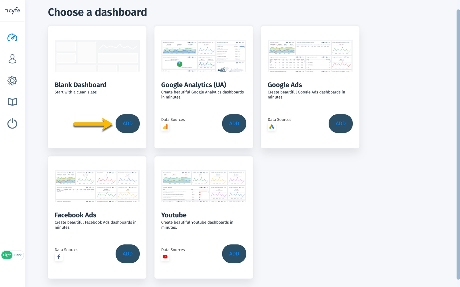 Getting Started with Cyfe