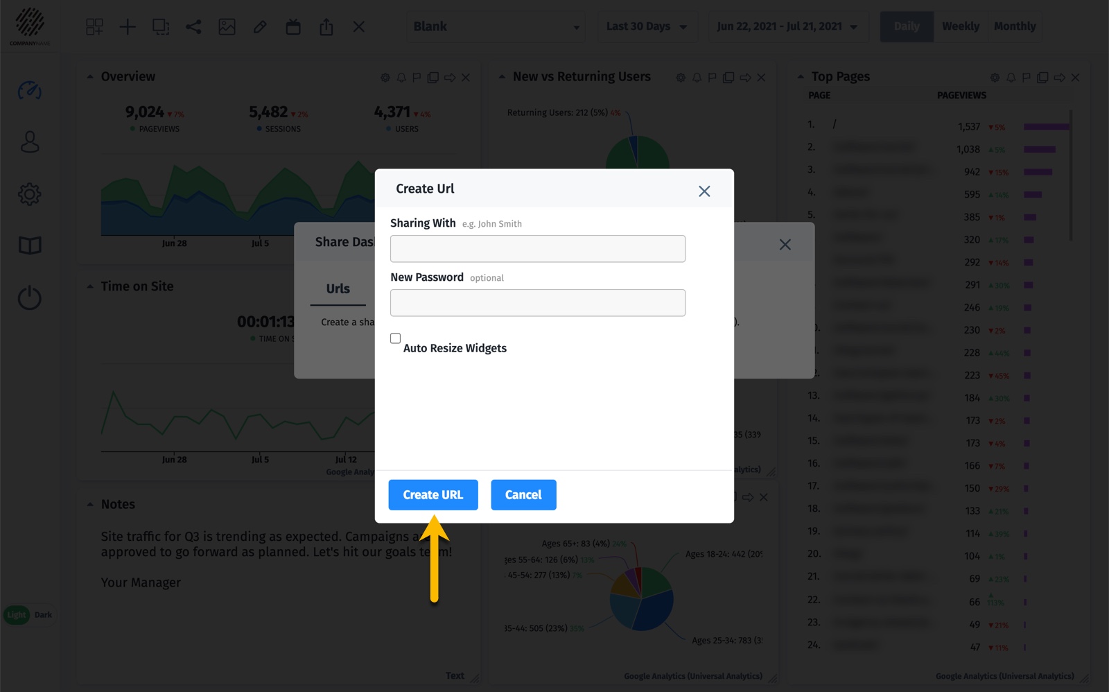 Getting Started with Cyfe